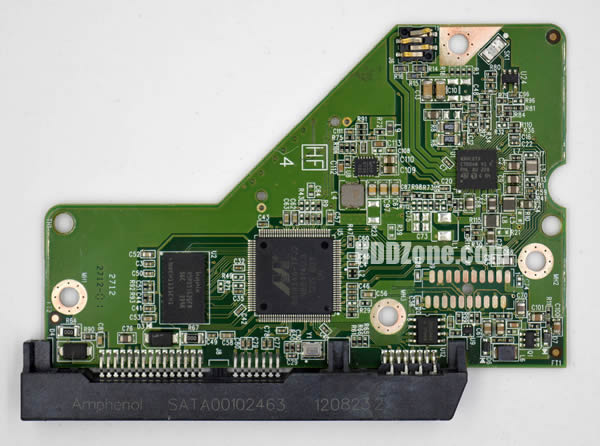 Western Digital WD7500AZEX Festplatte Platine | HDDZone Deutsch